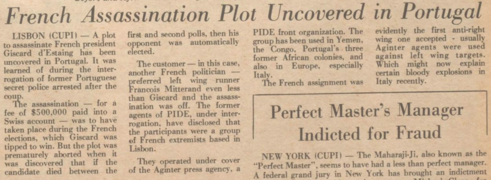 Aginter Press | FOIA Research